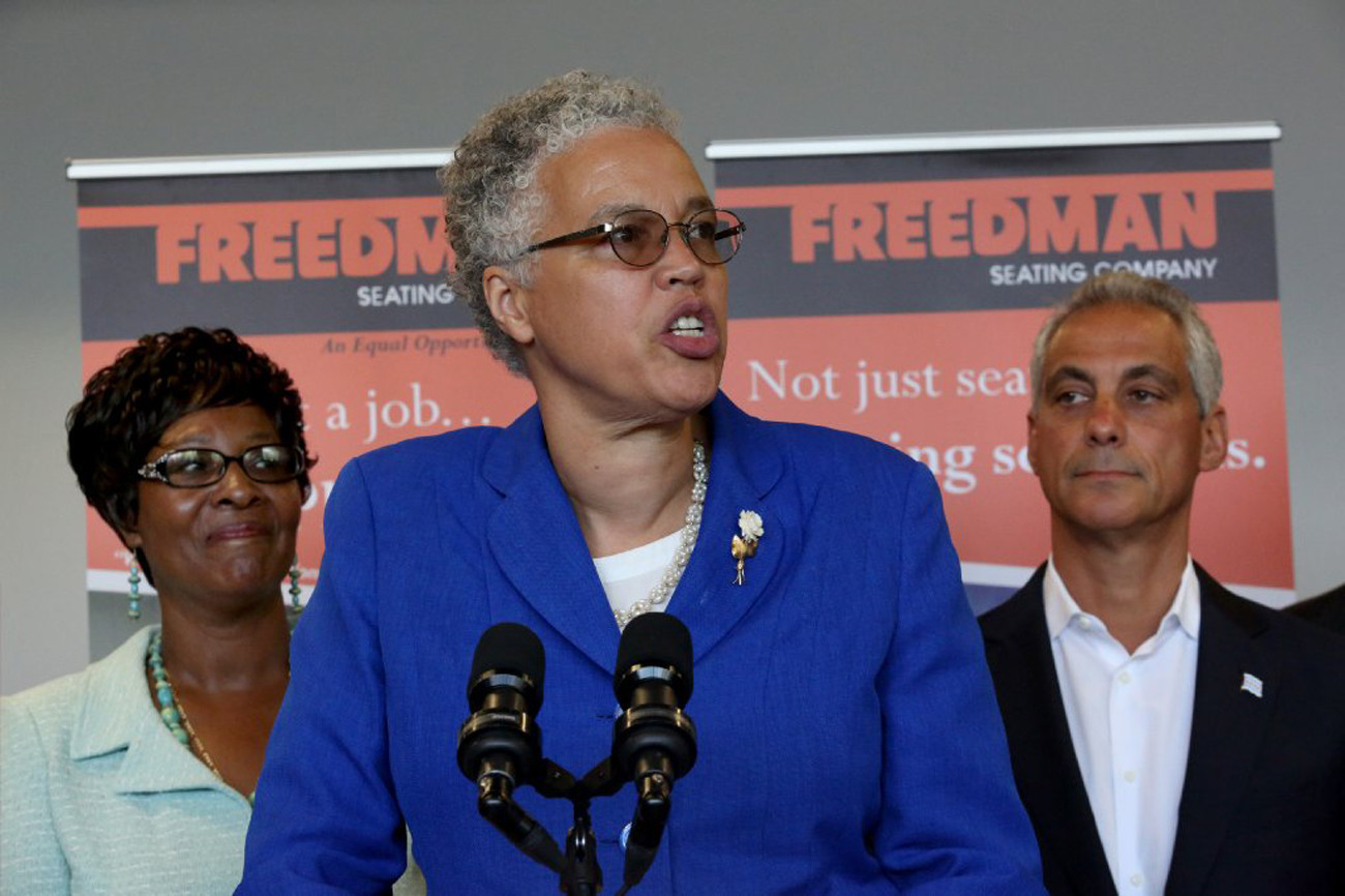 Mayor Emanuel and Cook County Board President Preckwinkle Launch ...