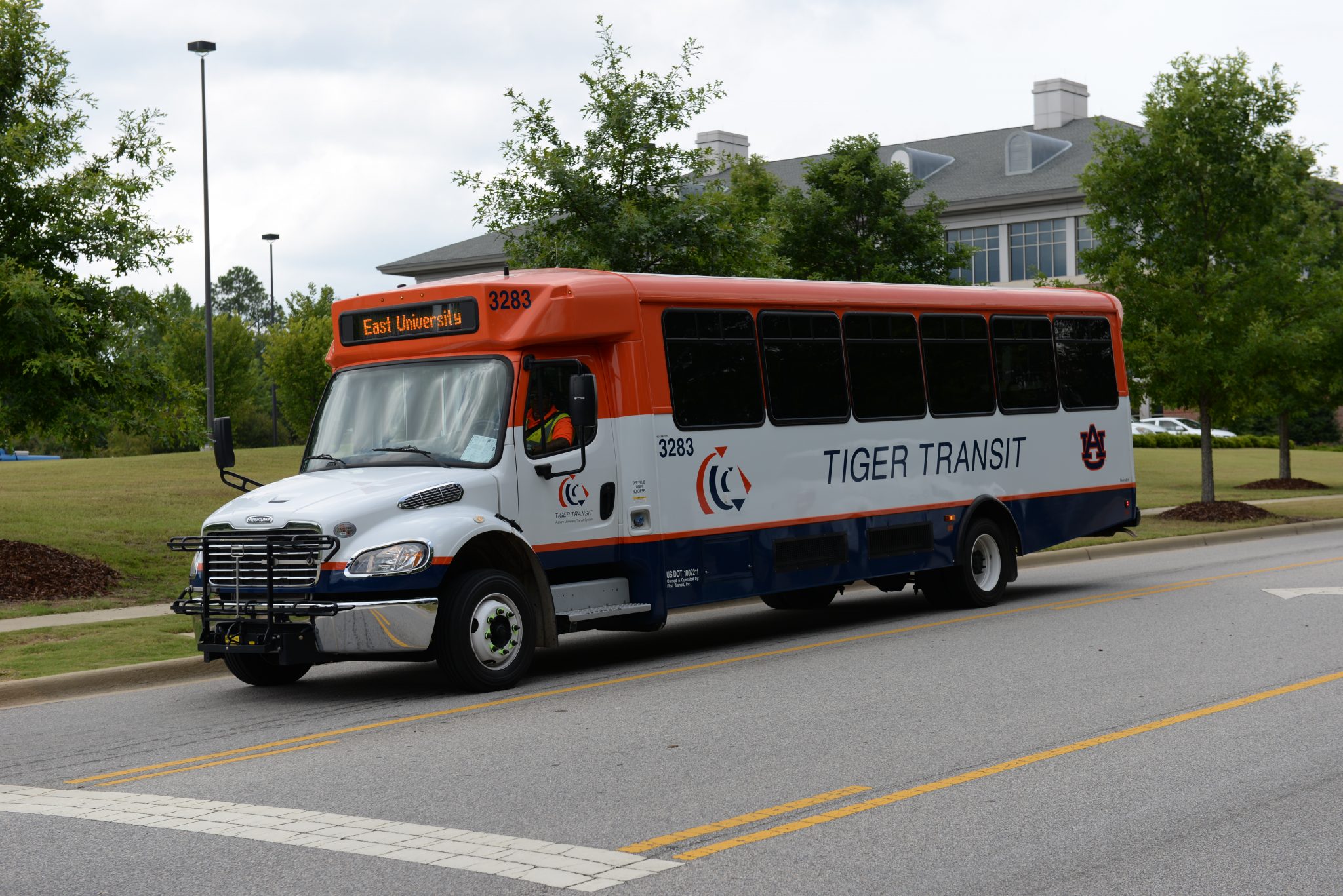 Auburn’s Free Shuttle Features Freedman Feather Weight Seats - Freedman ...