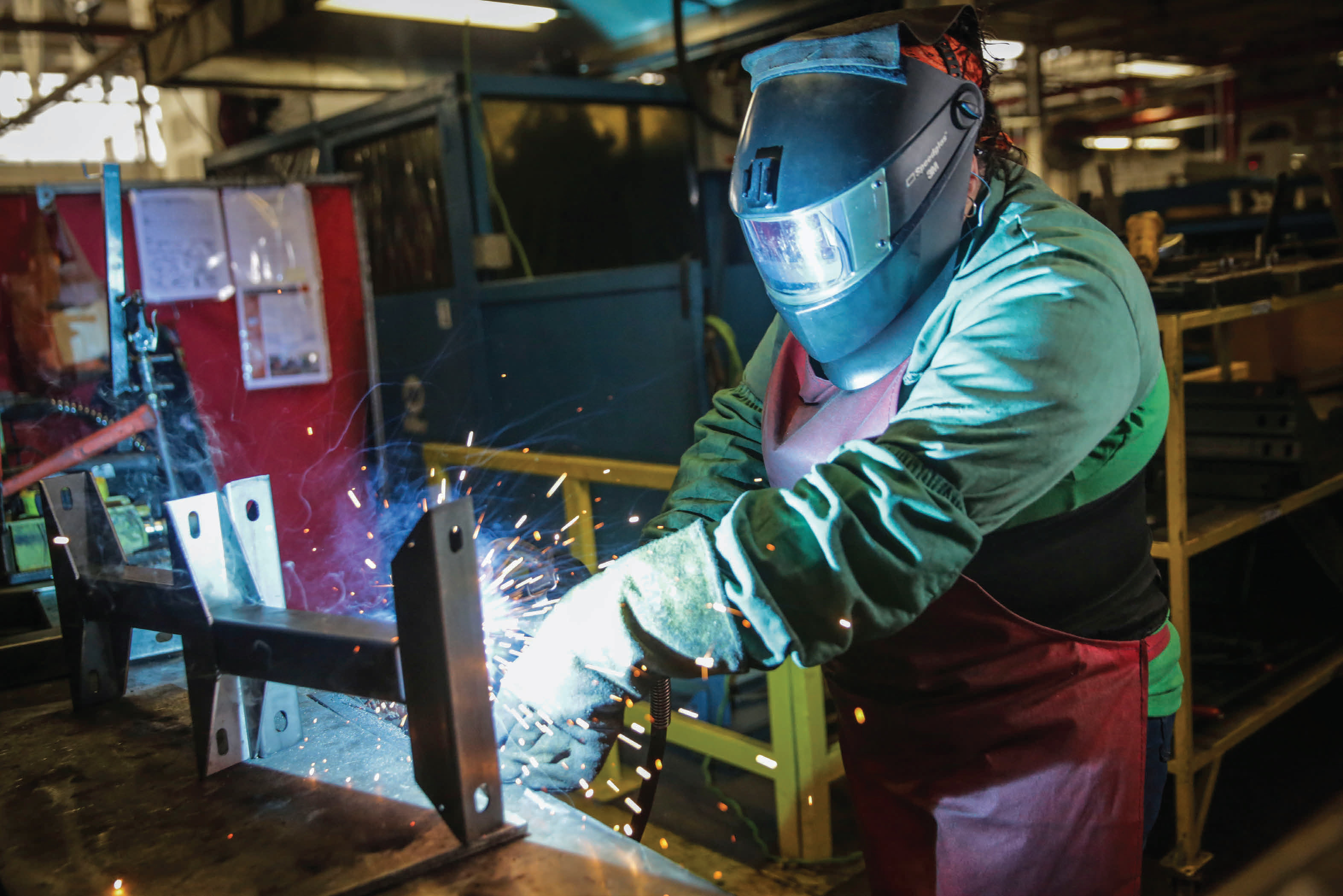Positively Chicago: Women Who Weld | CBS - Freedman Seating Company